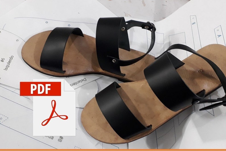 Molds and Patterns to Make Sandals Without Lasts. 5, 6, 7, 8, 9 - Etsy ...