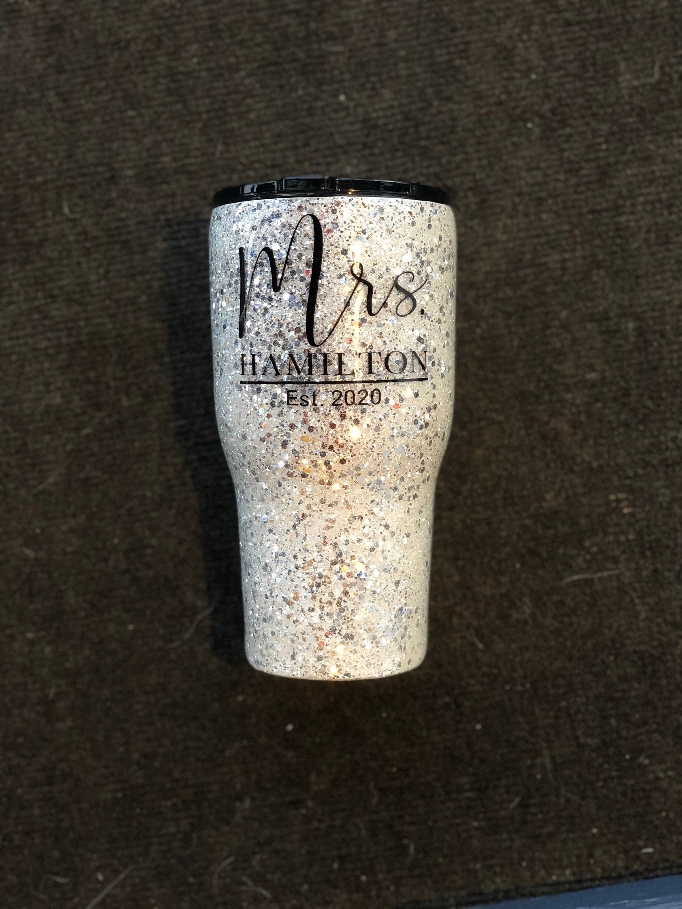 Tumbler Personalized Mrs Coates - Etsy