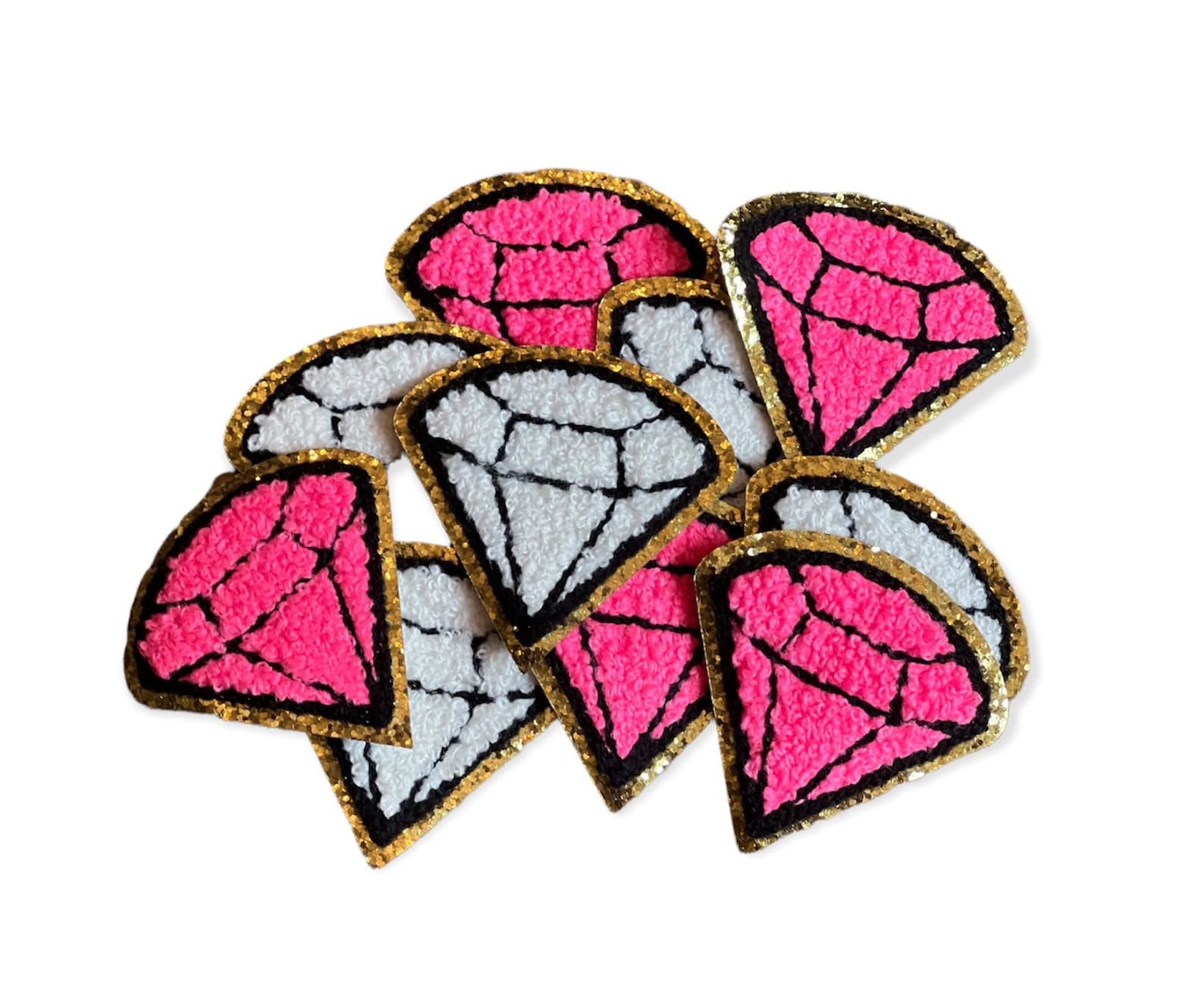 Diamond Patch Iron on Embroidered Patch Bridal Party Gift - Etsy