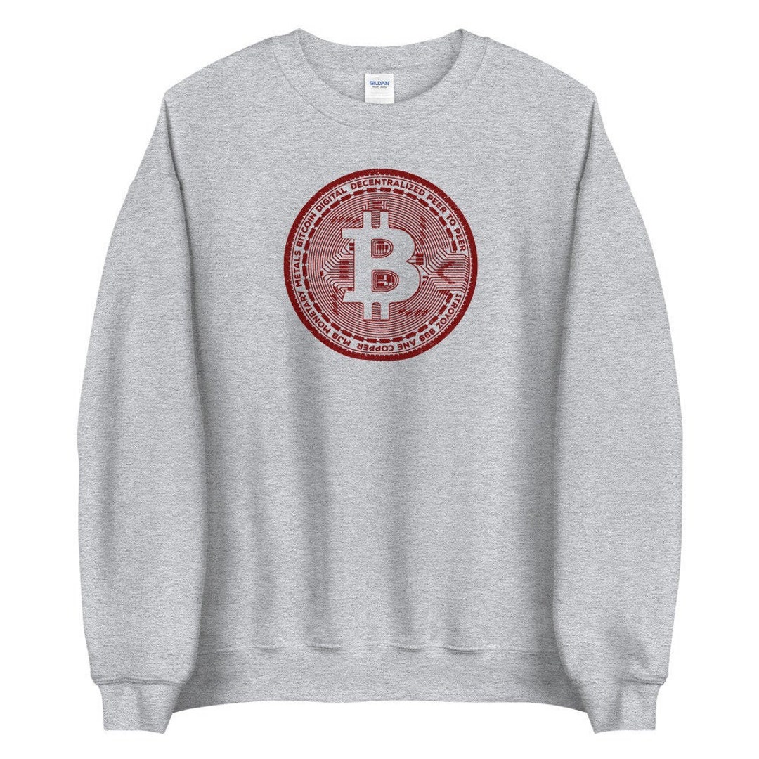 Sweat-shirt Unisexe Bitcoin Coin Classic Bitcoin Merch Hodl BTC - Etsy ...