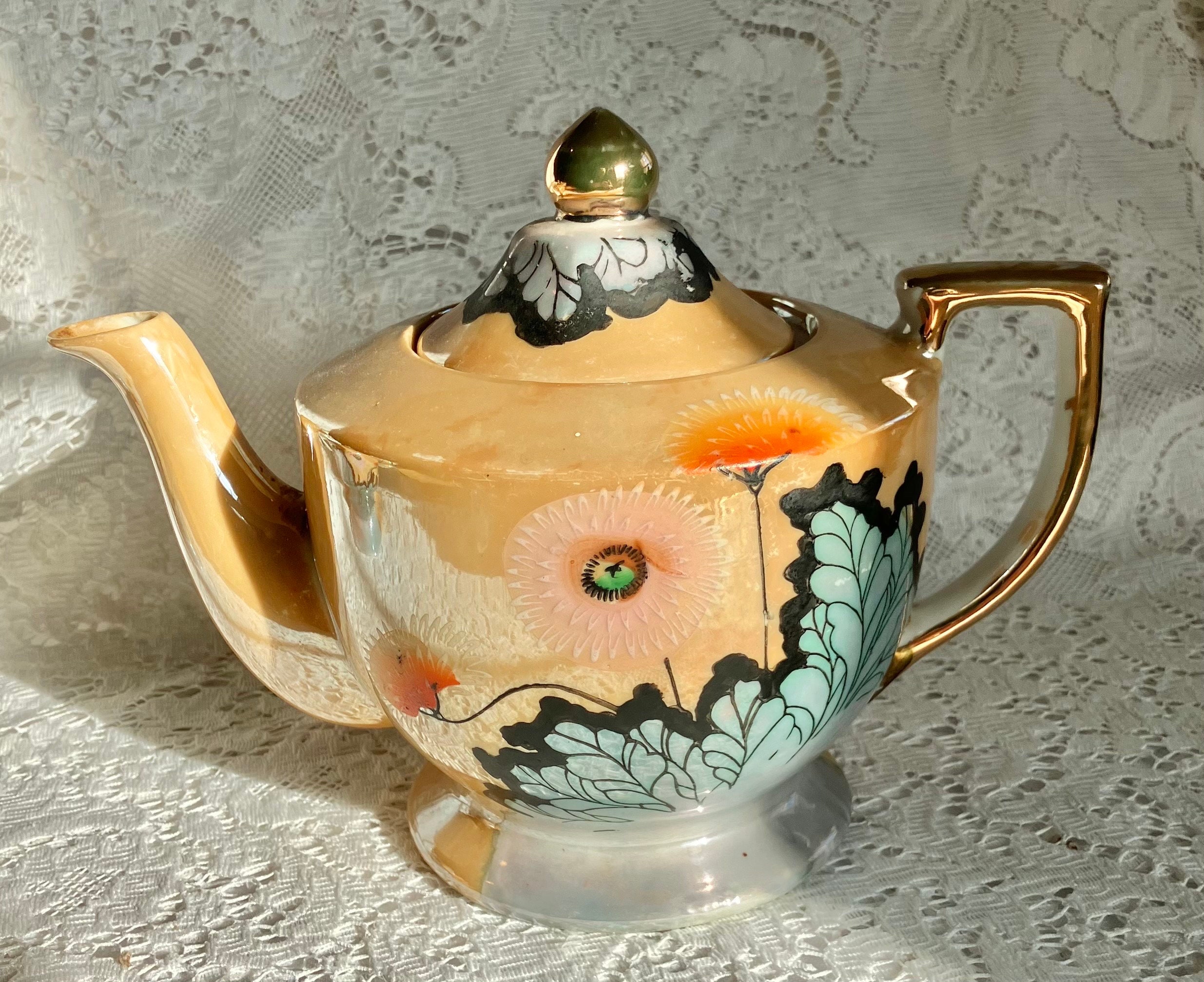 1940s Japan Lusterware Tea Set - Etsy