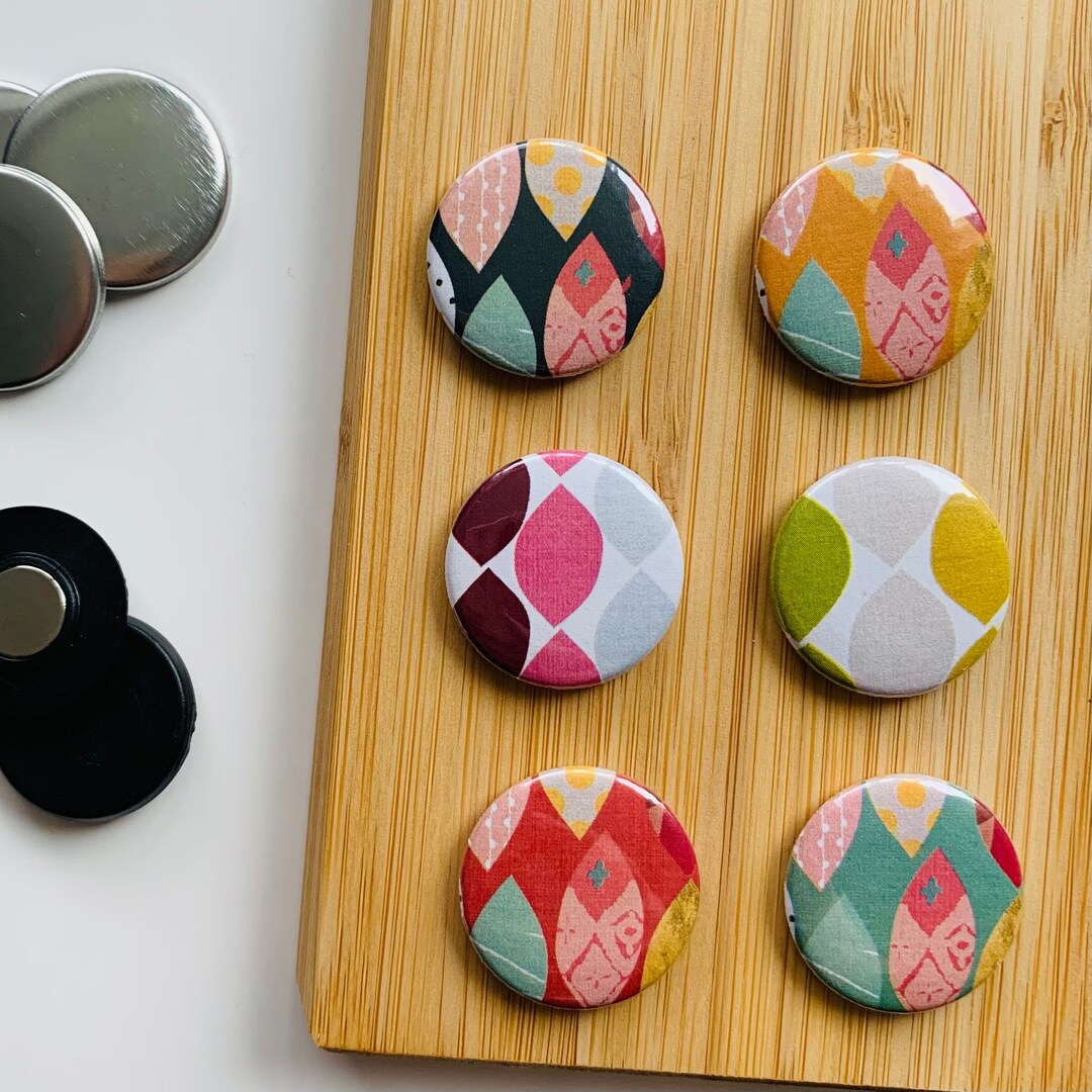 Set - fantasia mista 2 - calamita / bottone - Etsy Italia