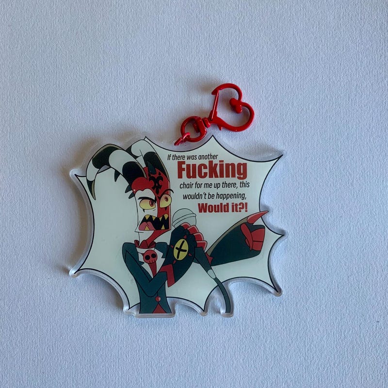 Hazbin Hotel Key Keychain - Etsy