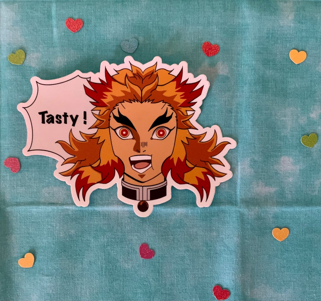 Rengoku Sticker - Hilarious Quote Design for Fans of the Show - Anime ...