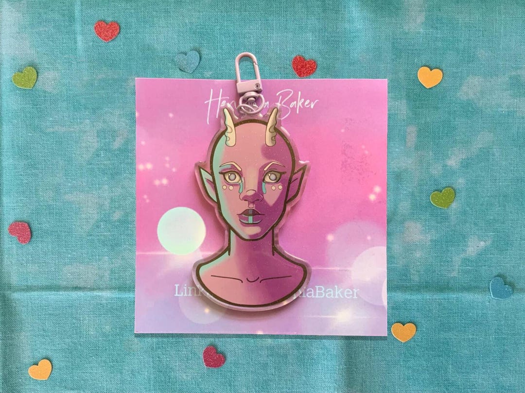 Whimsical Elf Keychain | Enchanted Forest Fantasy Accessory | Handmade ...