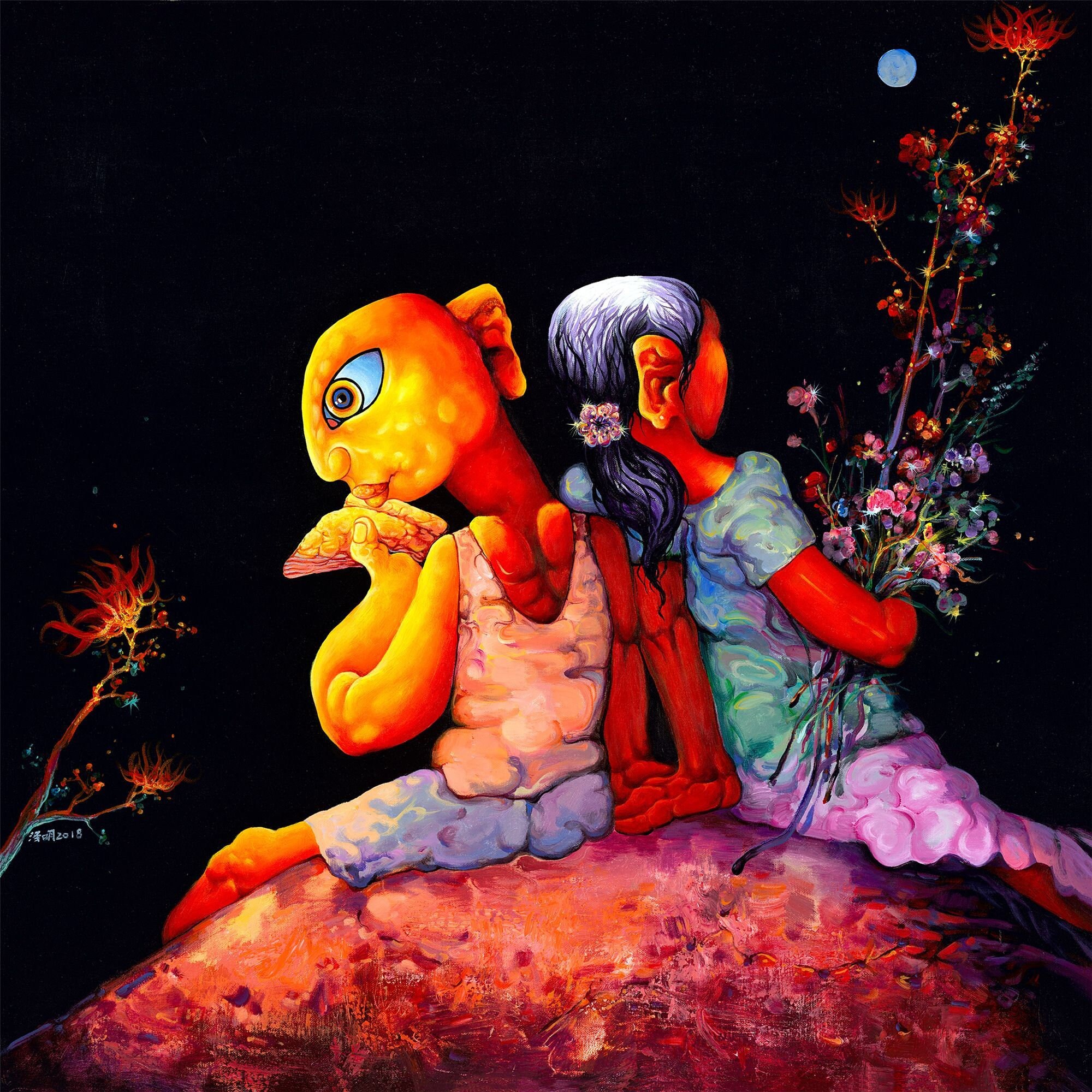 Original Contemporary art of Cartoon Giclée Print on Paper & | Etsy