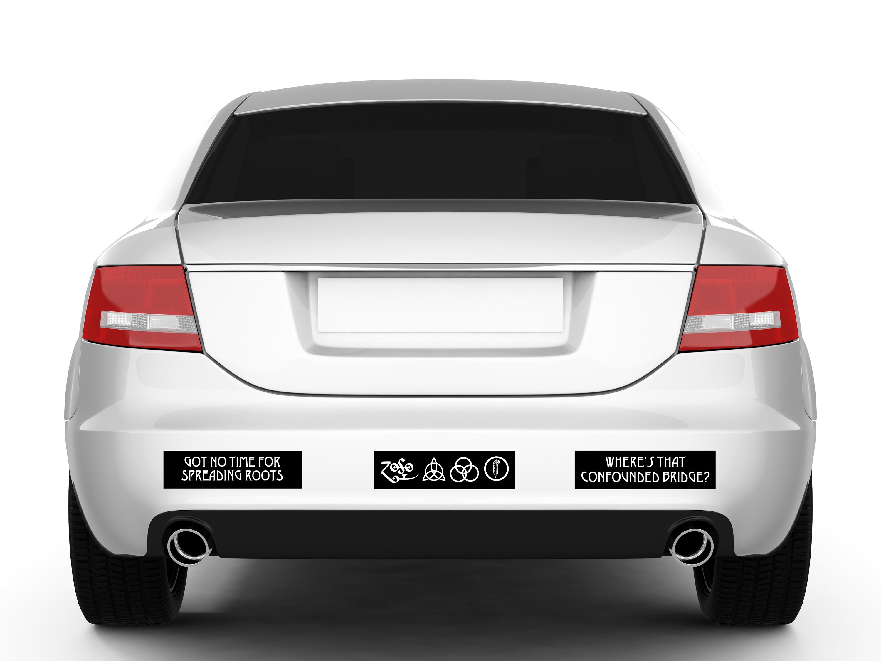 Where's That Confounded Bridge? Led Zeppelin Bumper Sticker - Etsy