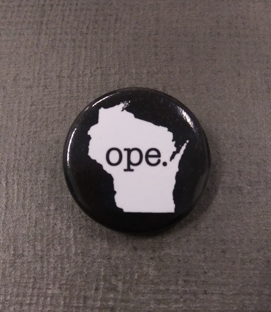 Ope Wisconsin 1.25 Button - Etsy