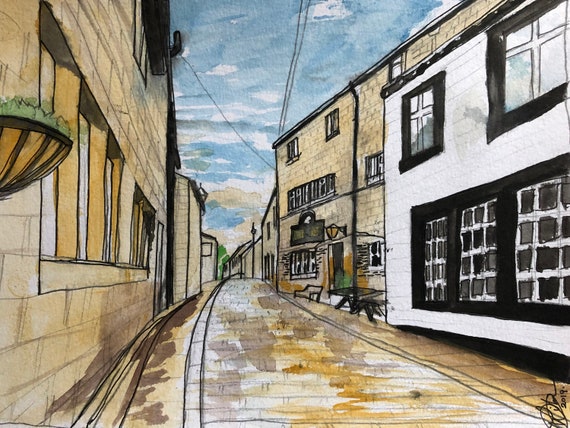 The White Lion Heptonstall England - Etsy