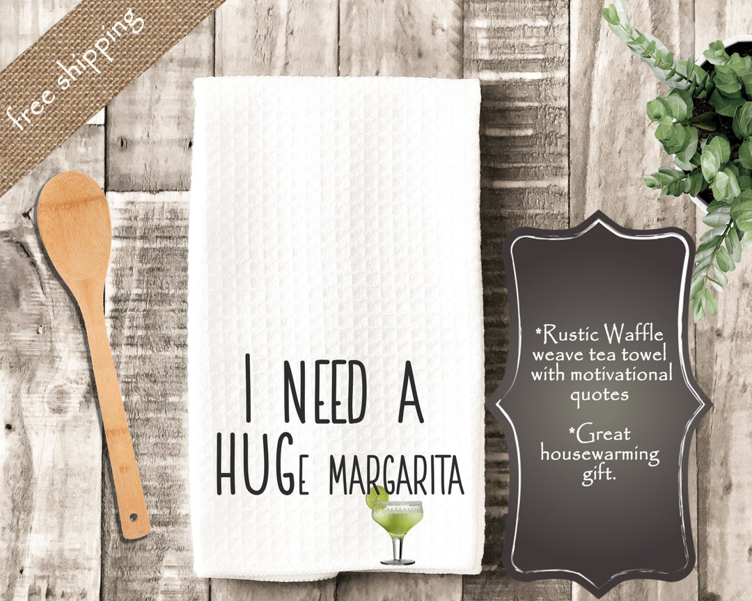 Tea Towel, Funny Tea Towels, Personalized Dish Towel, Kitchen Decor ...