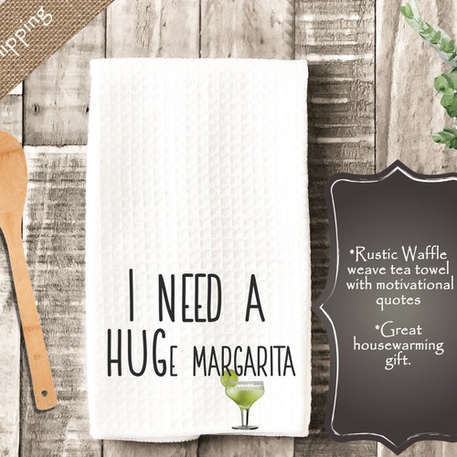 Tea Towel Funny Tea Towels Personalized Dish Towel Kitchen - Etsy