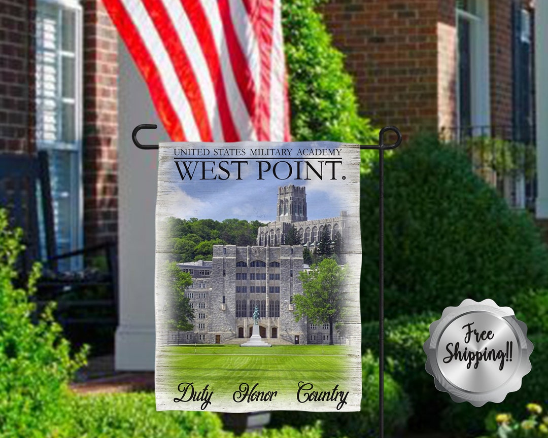 West Point Garden Flag: USMA Spirit, Outdoor Decor (12x18) - Etsy