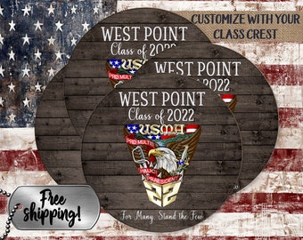 USMA Drink Coasters West Point Decor | Etsy