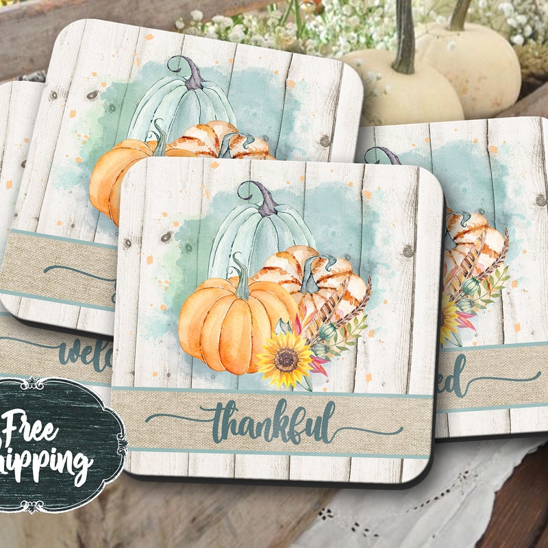 Fall Coasters - Etsy