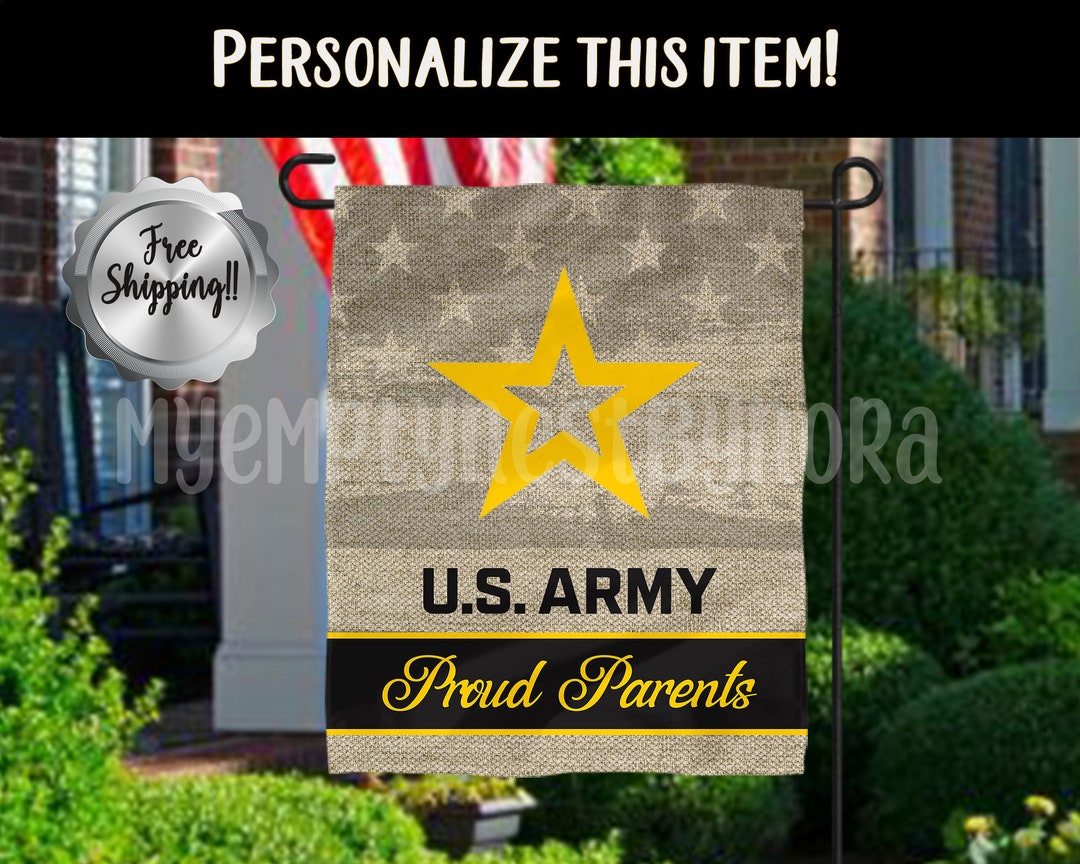 US Army Garden Flag Military Garden Flags Custom Military Garden Flag ...