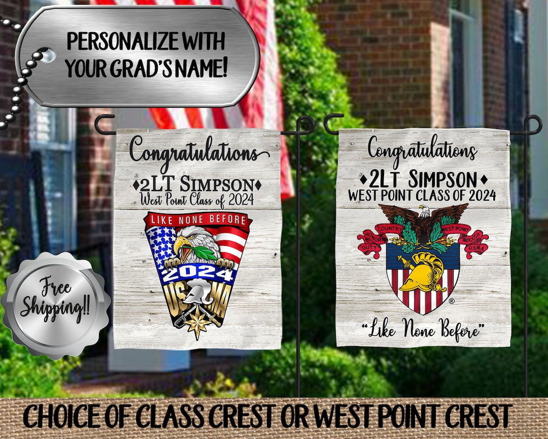 West Point Flag 2024 Graduation Flag Army Flag 12 X 18 USMA Garden Flag ...