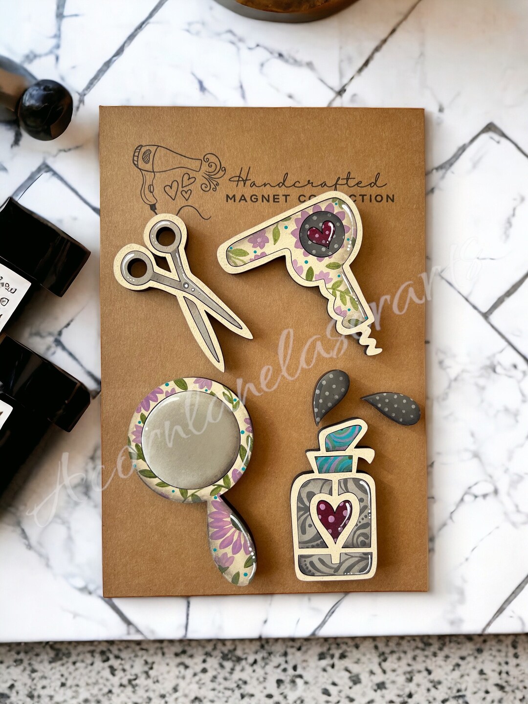 Hairdresser, Stylist, Whimsical, Scissors Magnet Set - Etsy