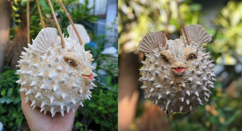 Handmade Rubber Puffer Fish Bag: Funny Novelty Purse - Etsy