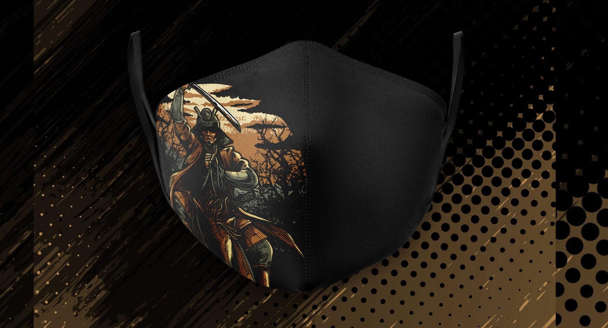 Samurai Face Mask | Etsy