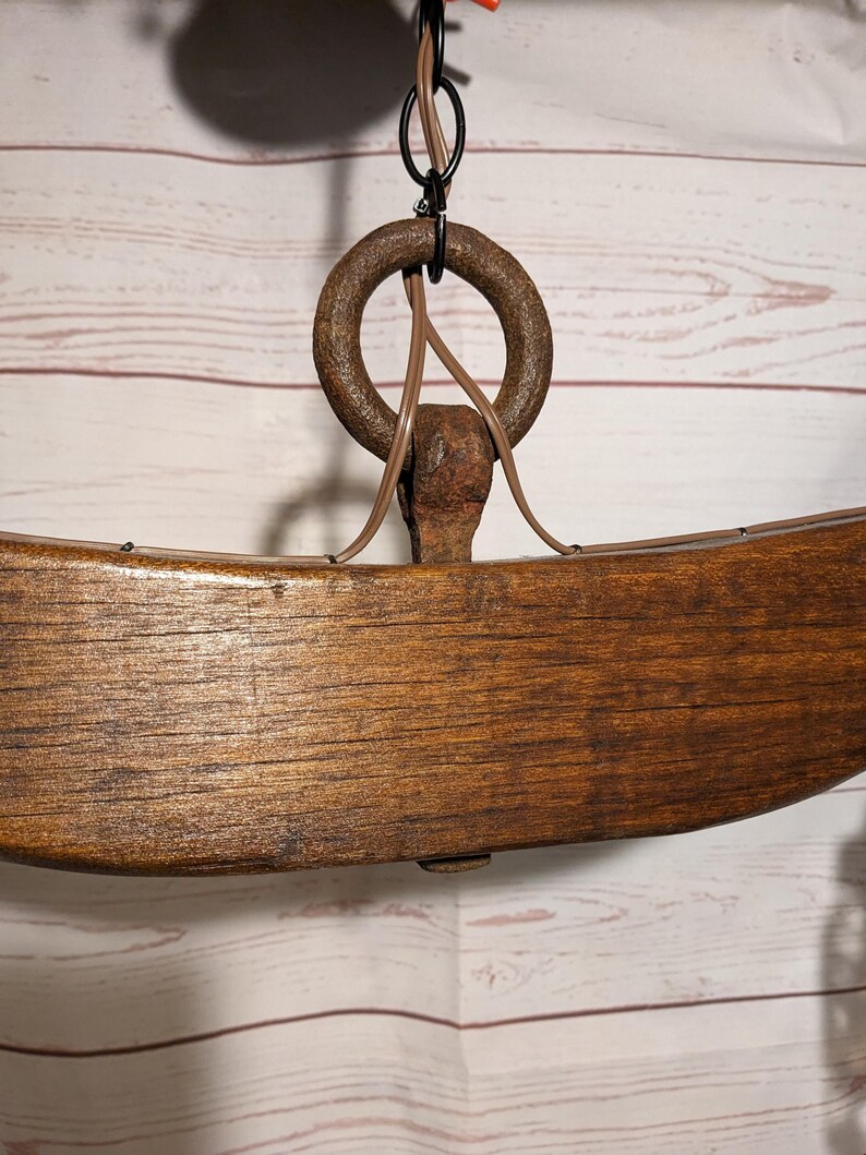 37" Ox Yoke Light - Etsy