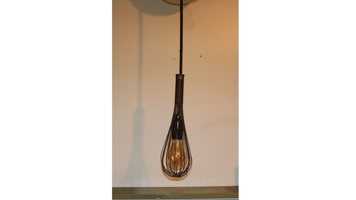 Vintage Wire Whisk Light - Etsy