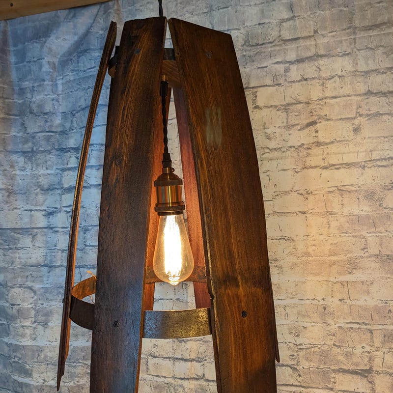 Wine Barrel Lighting - Etsy