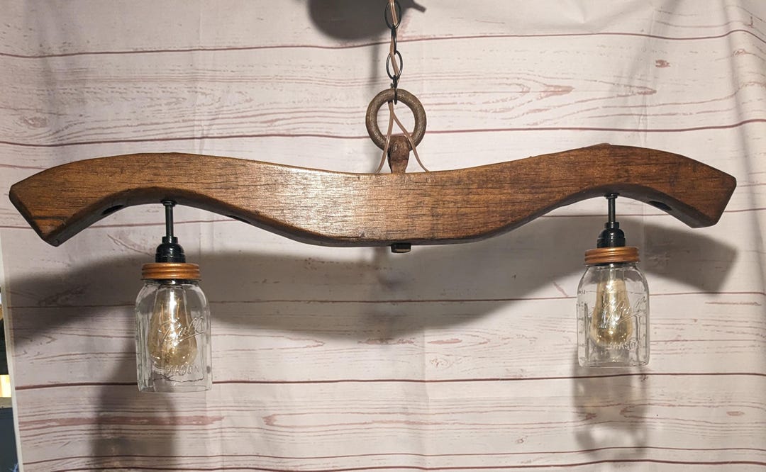 37" Ox Yoke Light - Etsy