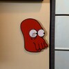Futurama Bender Zoidberg Keychain - Etsy