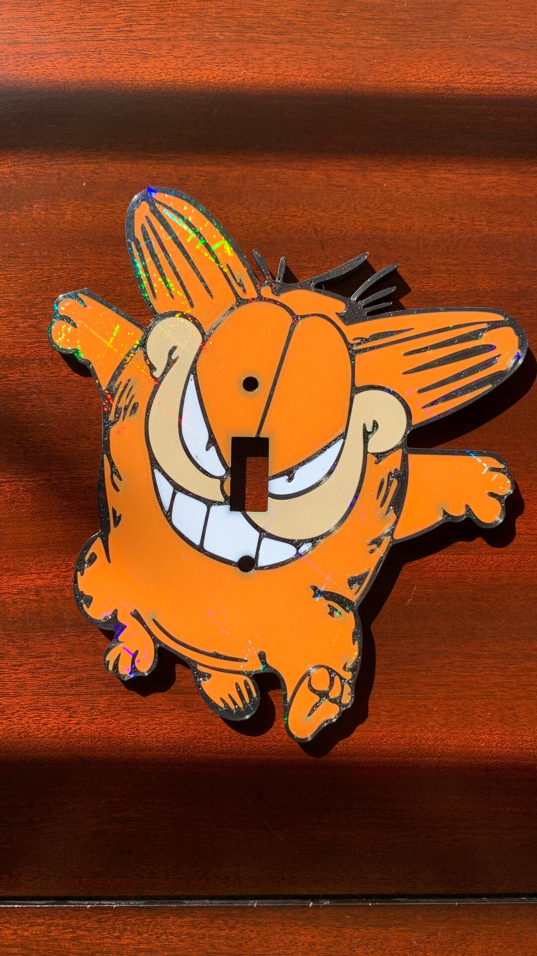 Gengar Garfield Decorative Light Switch Cover Plate - Wall Decor - Etsy