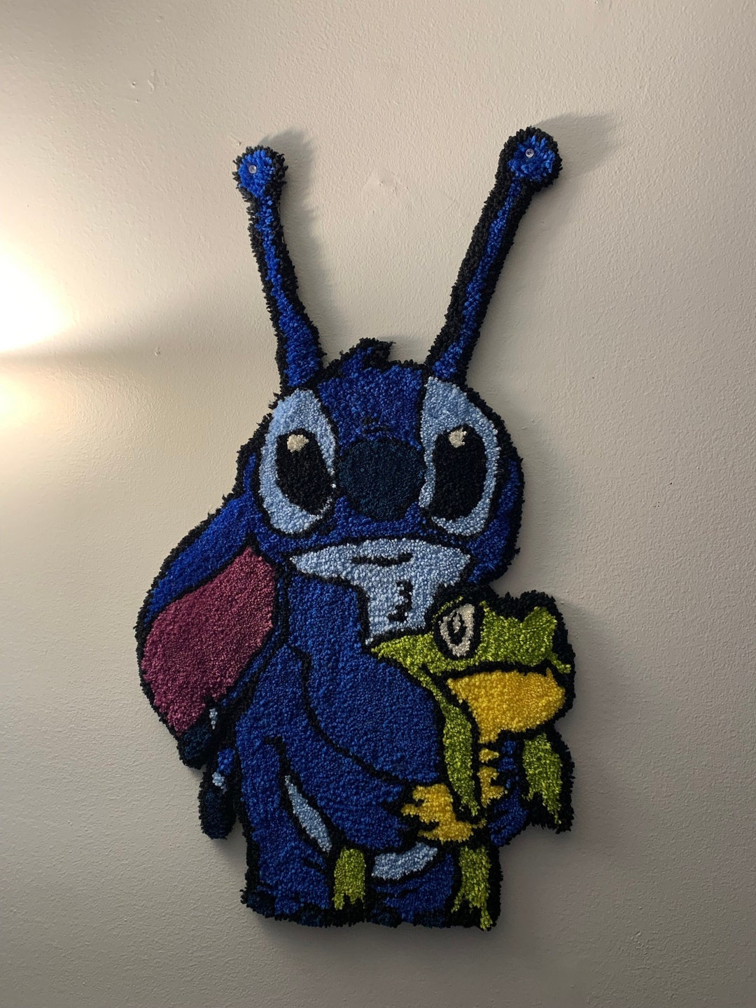 Stitch Rug Stitch Tufted Rug Handmade Fluffy Carpet, Gift for Kids ...