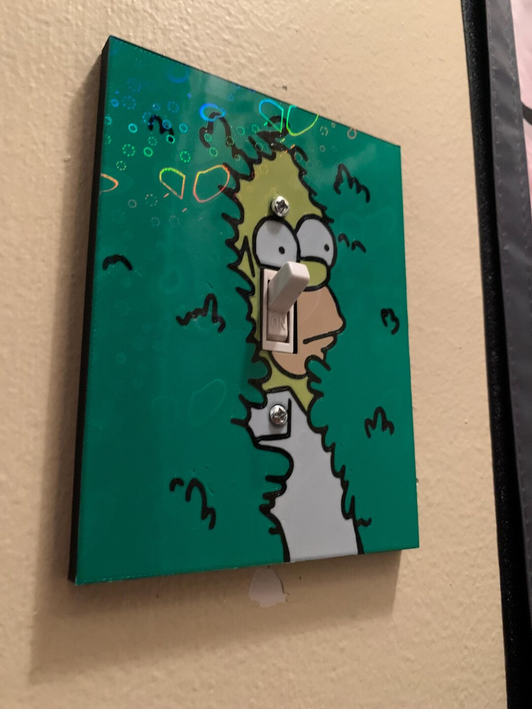 Homer Simpson Outlet and Light Switch Plate Cover - Unique Home Idea ...