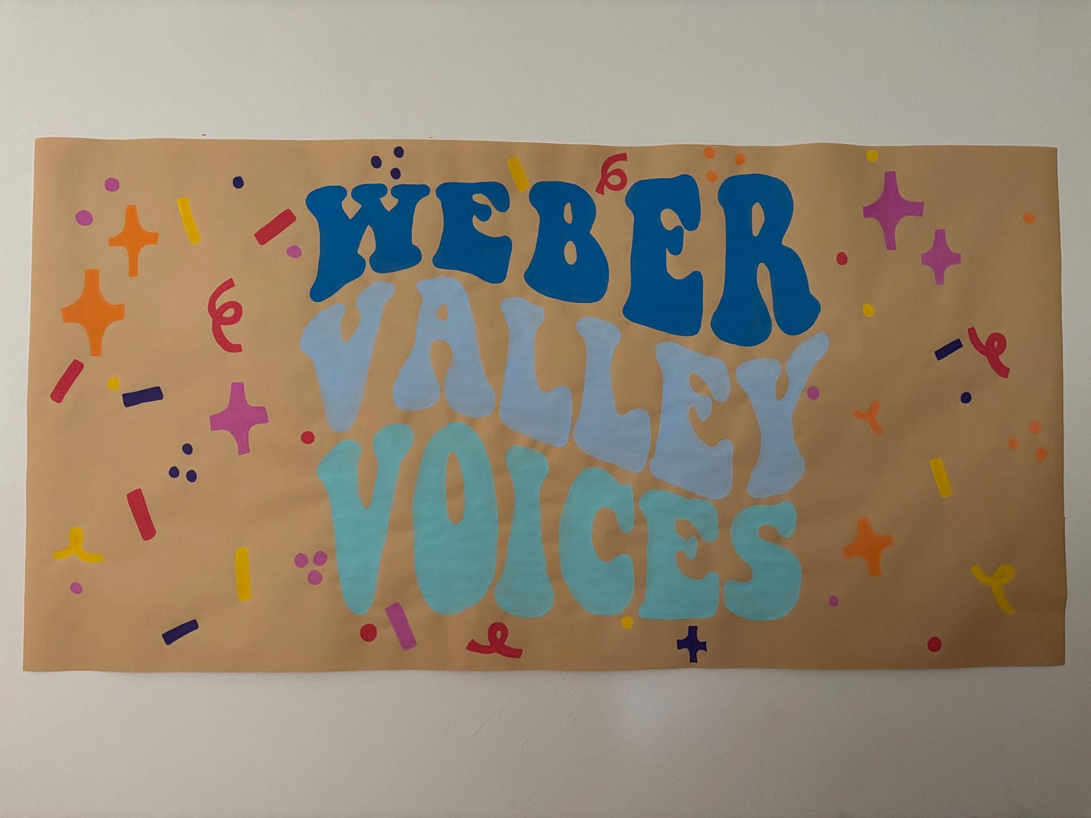Event Banner - Custom Hand-painted Butcher Paper Banner - Party Signs ...