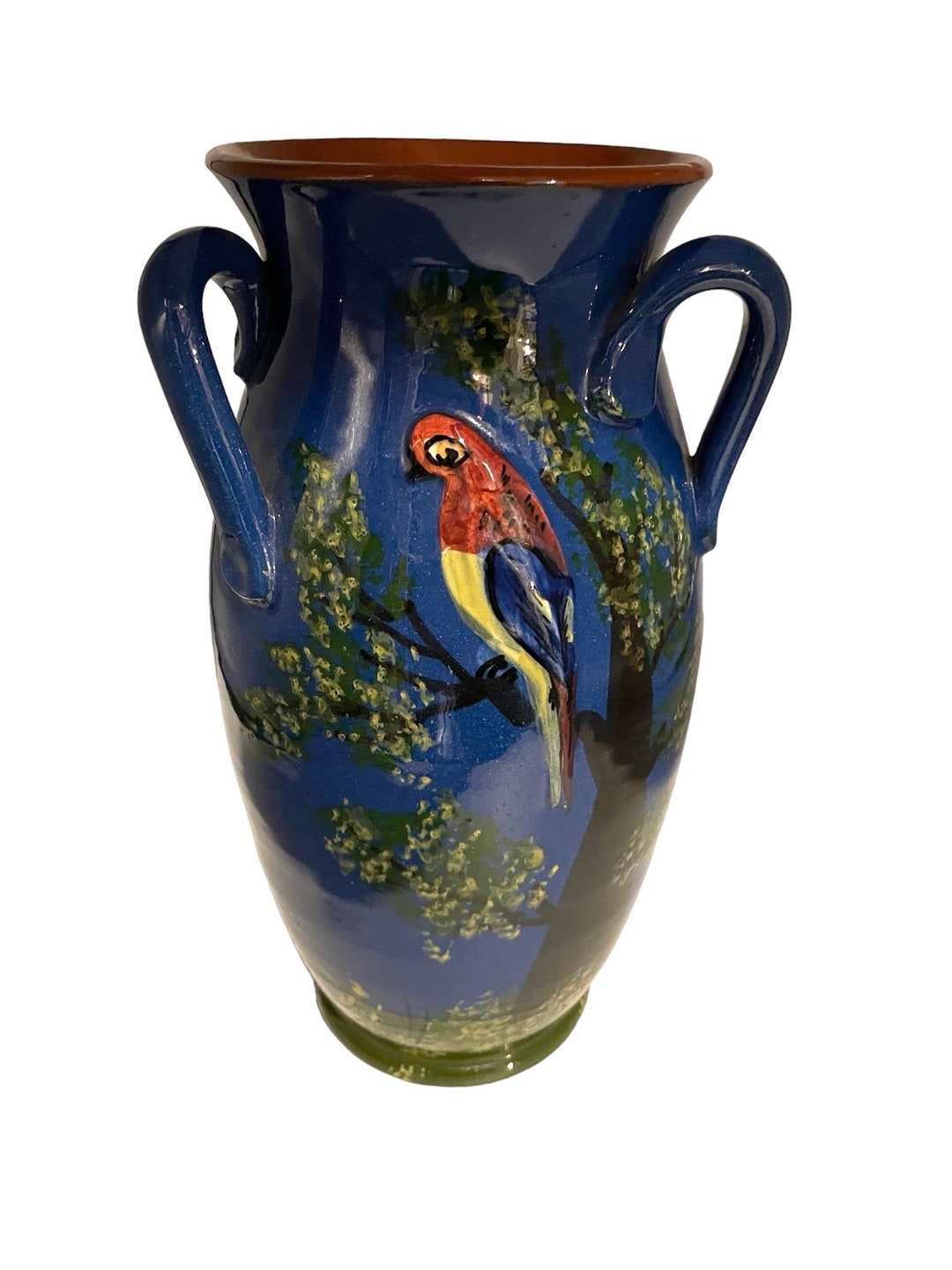 Torquay Redware Vase C.1930 - Etsy