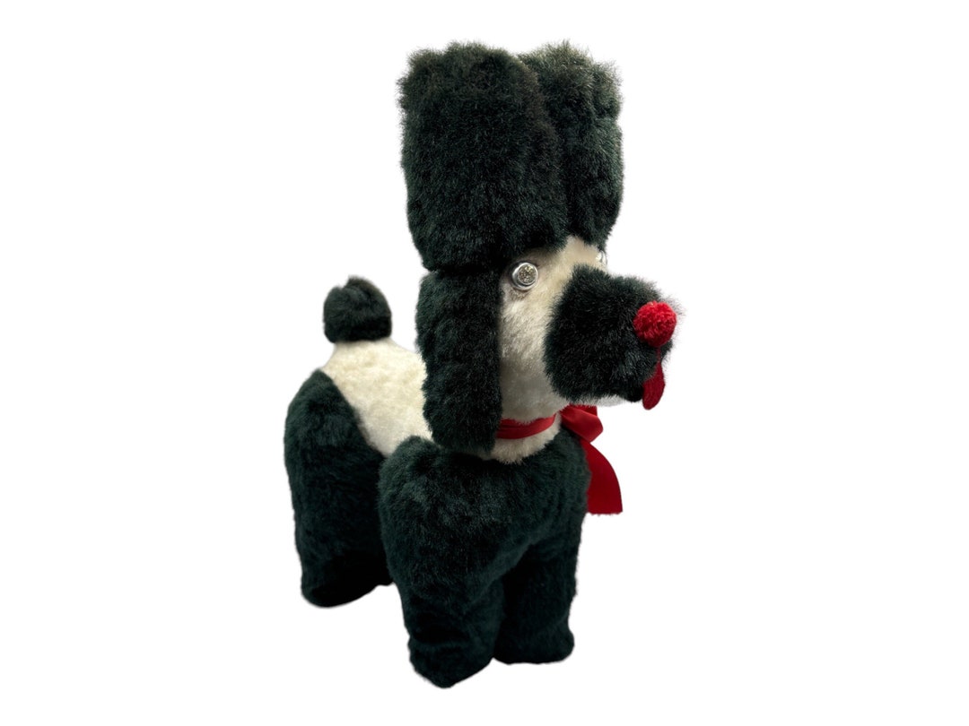 Vintage Carnival Prize Plushie Poodle - Etsy