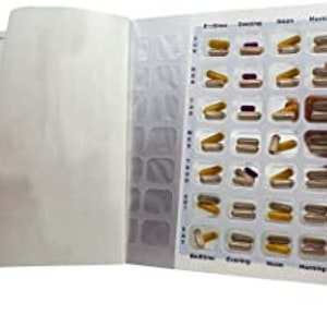 Suremed™ Tri-fold Multi-med Blister Packaging Omnicell 1 Pc. - Etsy