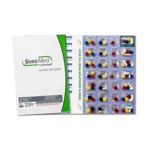 Suremed™ Tri-fold Multi-med Blister Packaging Omnicell 1 Pc. - Etsy