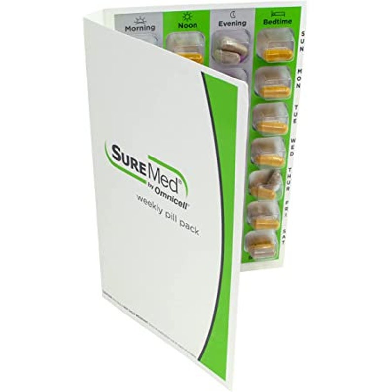 Suremed™ Tri-fold Multi-med Blister Packaging Omnicell 1 Pc. - Etsy