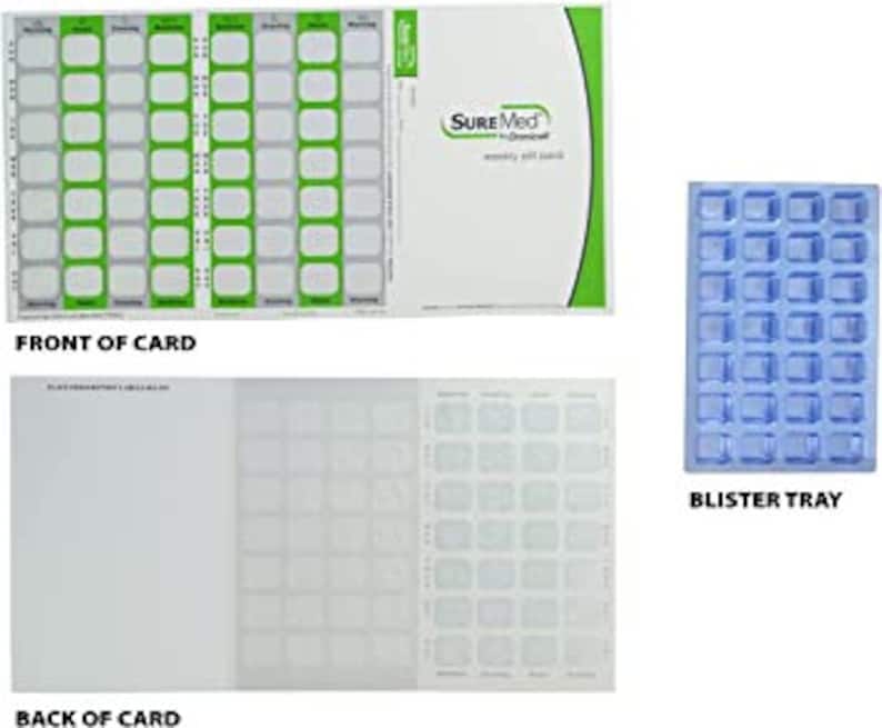 Suremed™ Tri-fold Multi-med Blister Packaging Omnicell 250 - Etsy