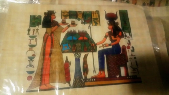 Papyrus égyptien Section de tissu copte Papier papyrus - Etsy France