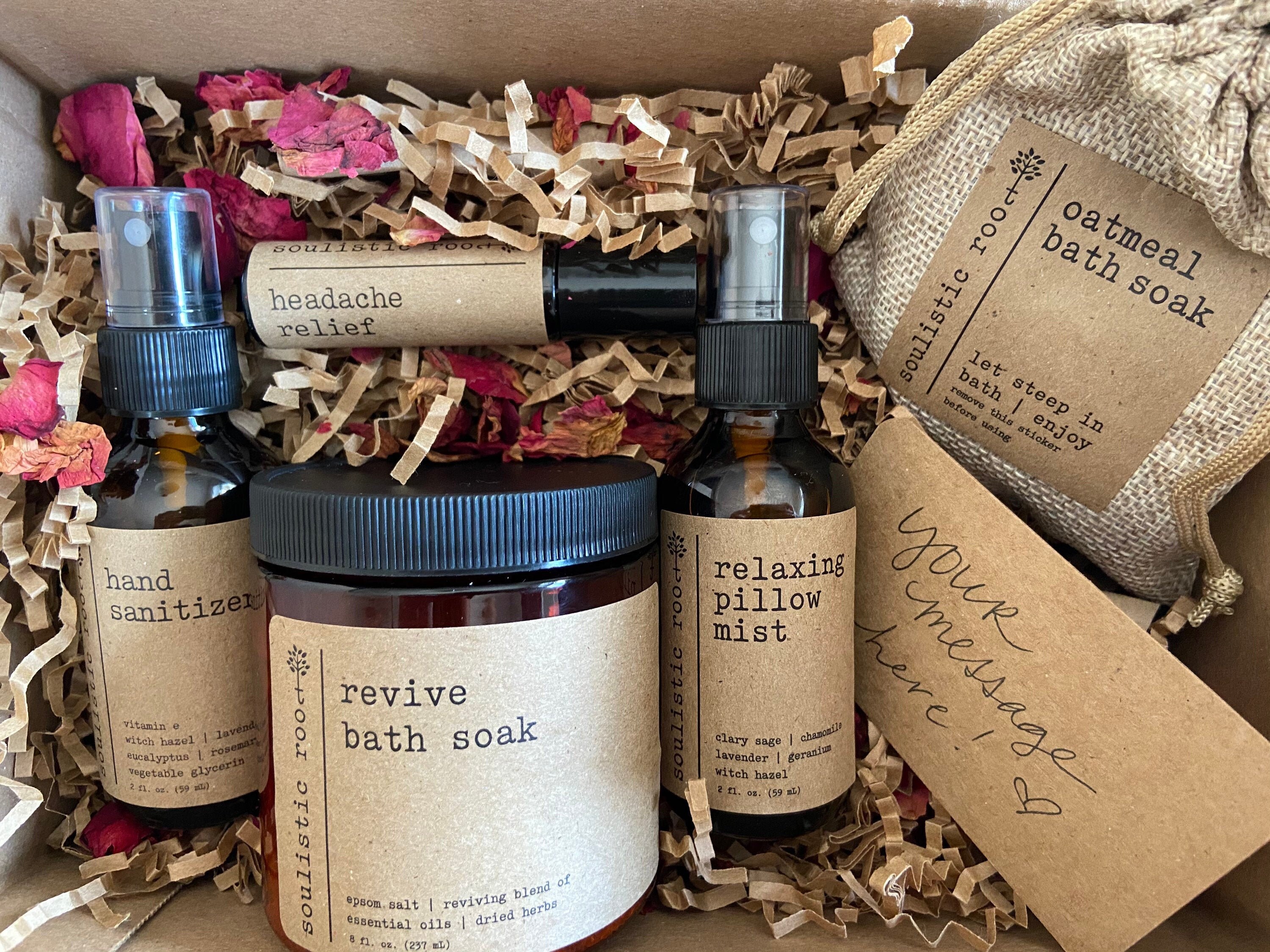 Self Care Self Care Gift Set Health and Wellness Gift Set | Etsy