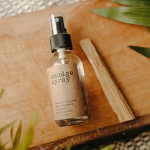 Amethyst Infused Smudge Spray, Smudge Spray, Room Spray, Palo Santo ...