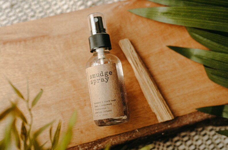 Amethyst Infused Smudge Spray, Smudge Spray, Room Spray, Palo Santo ...