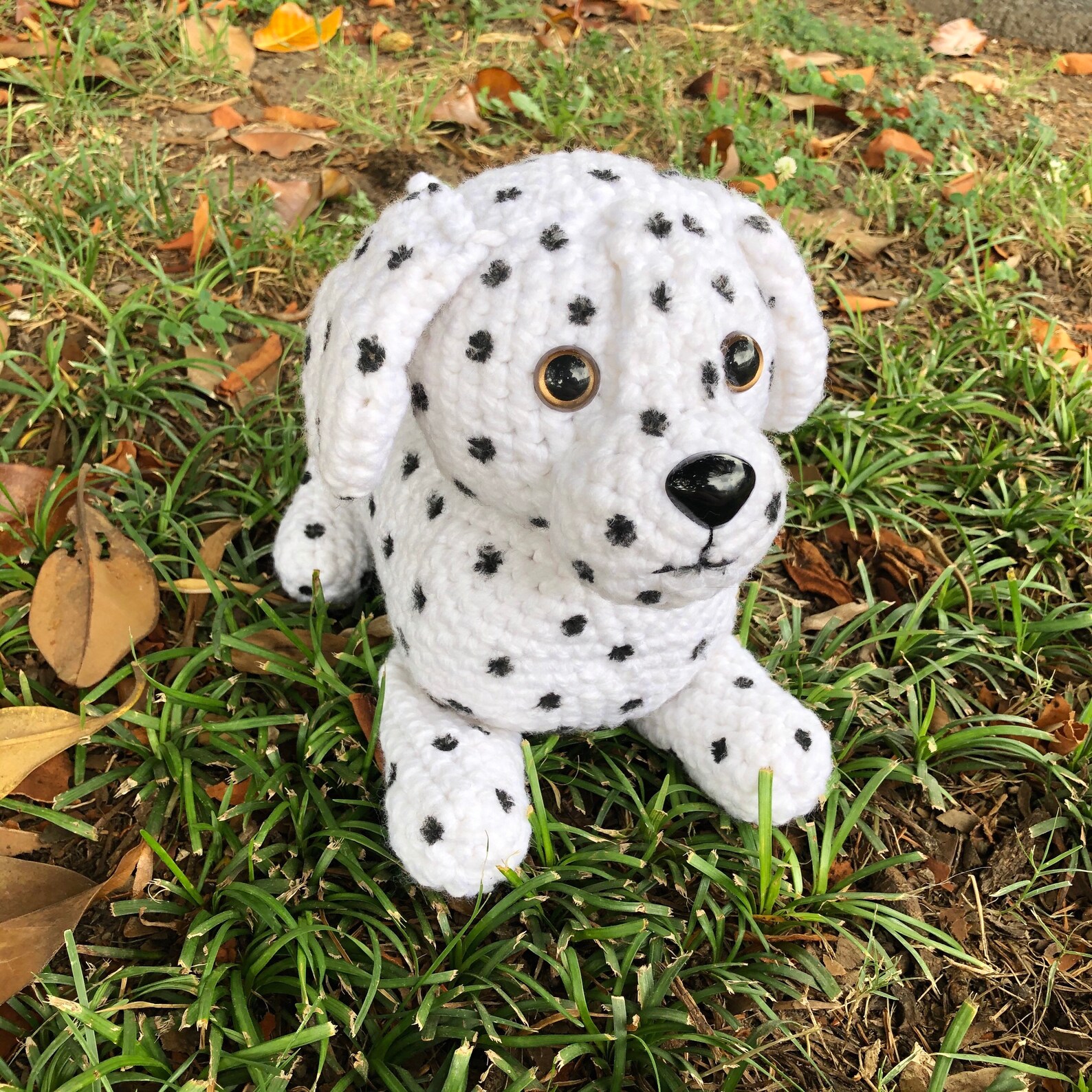 Crochet Dalmatian - Etsy