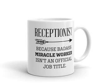 Receptionist gift | Etsy