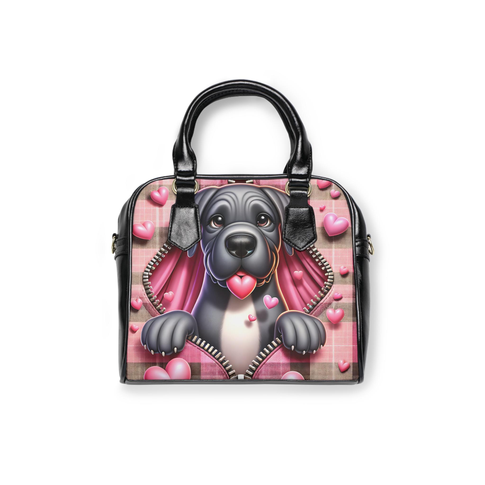 Cute Dog 3D Shoulder Handbag - Dog Lover Gift, Animal Print Purse, Pet ...