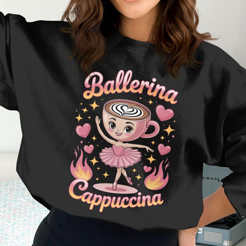 Cappuccino Ballerina Wall Art - Etsy