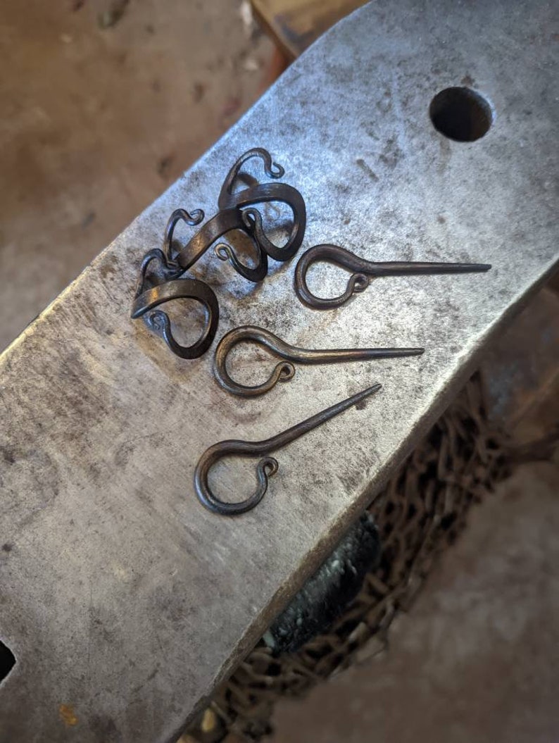 High Quality Hair Barrette Hand Forged by Blacksmith. Hair - Etsy
