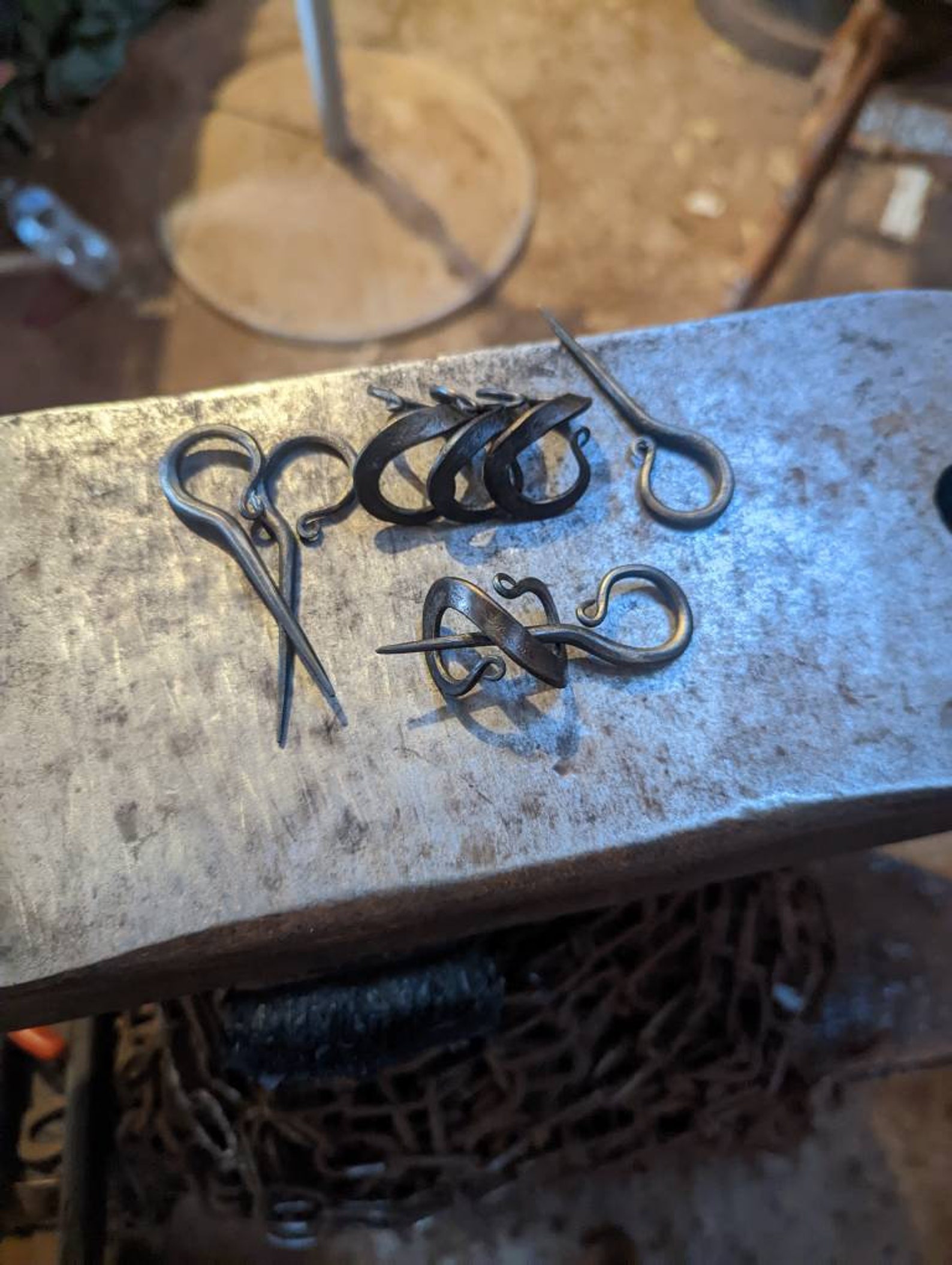 High Quality Hair Barrette Hand Forged by Blacksmith. Hair - Etsy