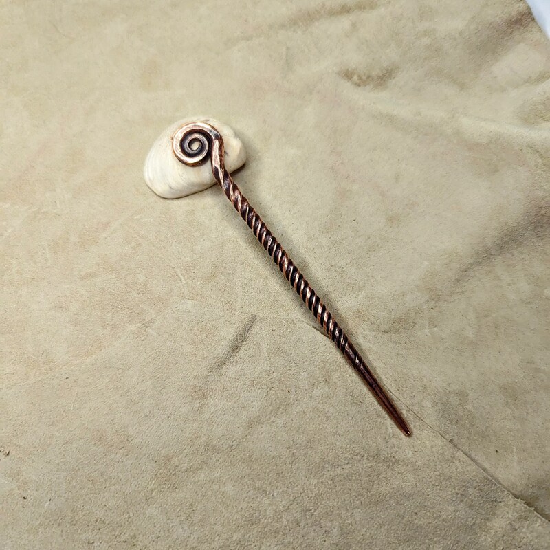 Copper Hair Pin - Etsy