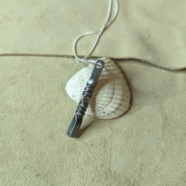 Hand Forged Necklace - Etsy